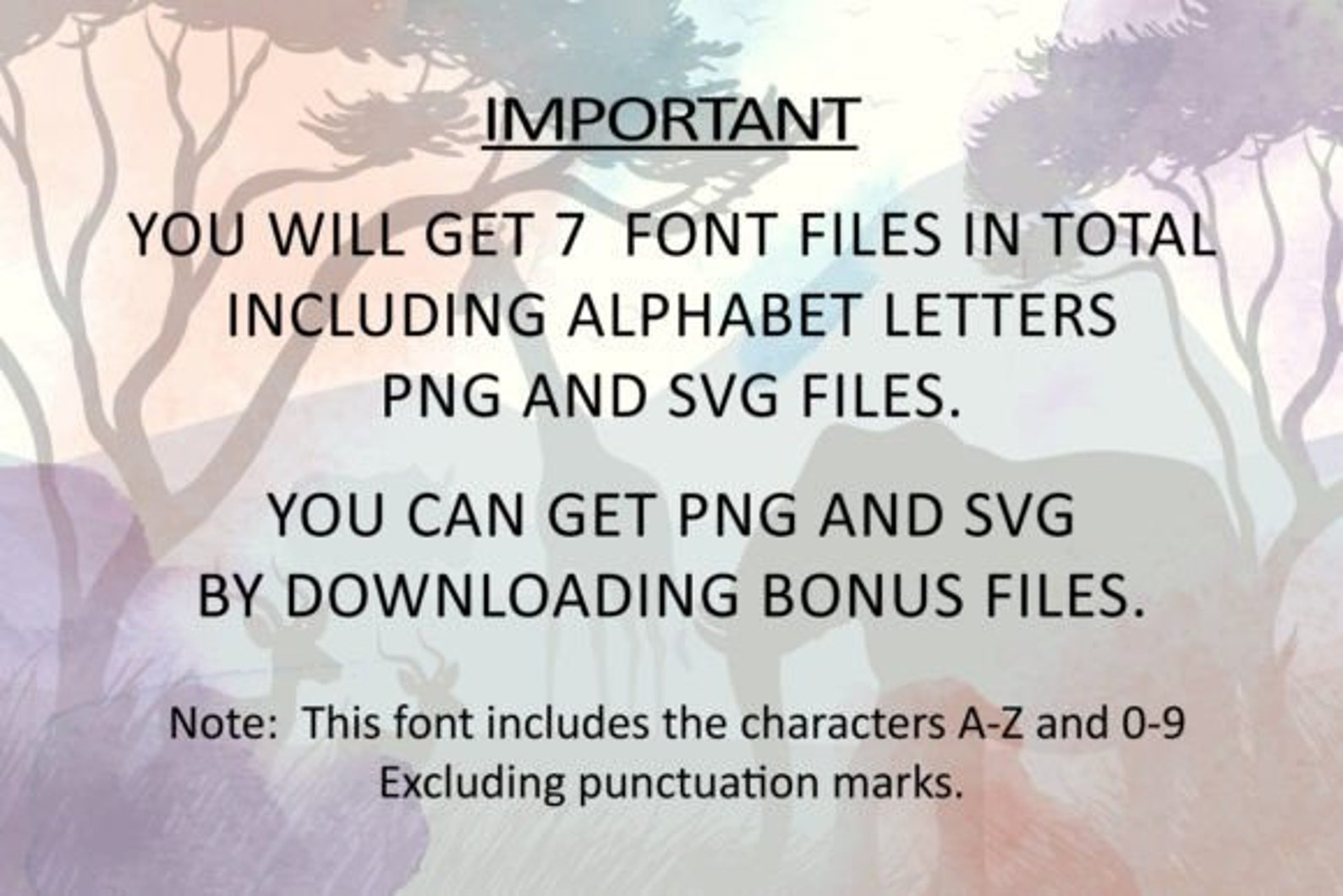 Wild Animals Skins Font | Wild Animals Font | Animal Print Font | Wild ...