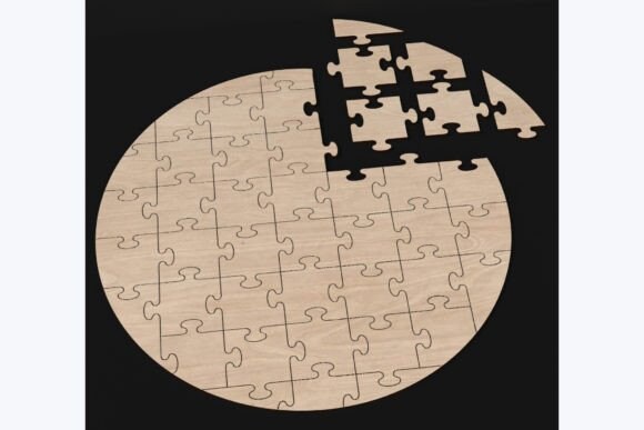 Laser Cut Jigsaw Puzzle Svg Files Jigsaw Puzzle Laser Cut Puzzle Laser ...