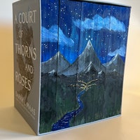 A Court of Thorns and Roses | Fore Edge Painting | Acotar | Feyre ...