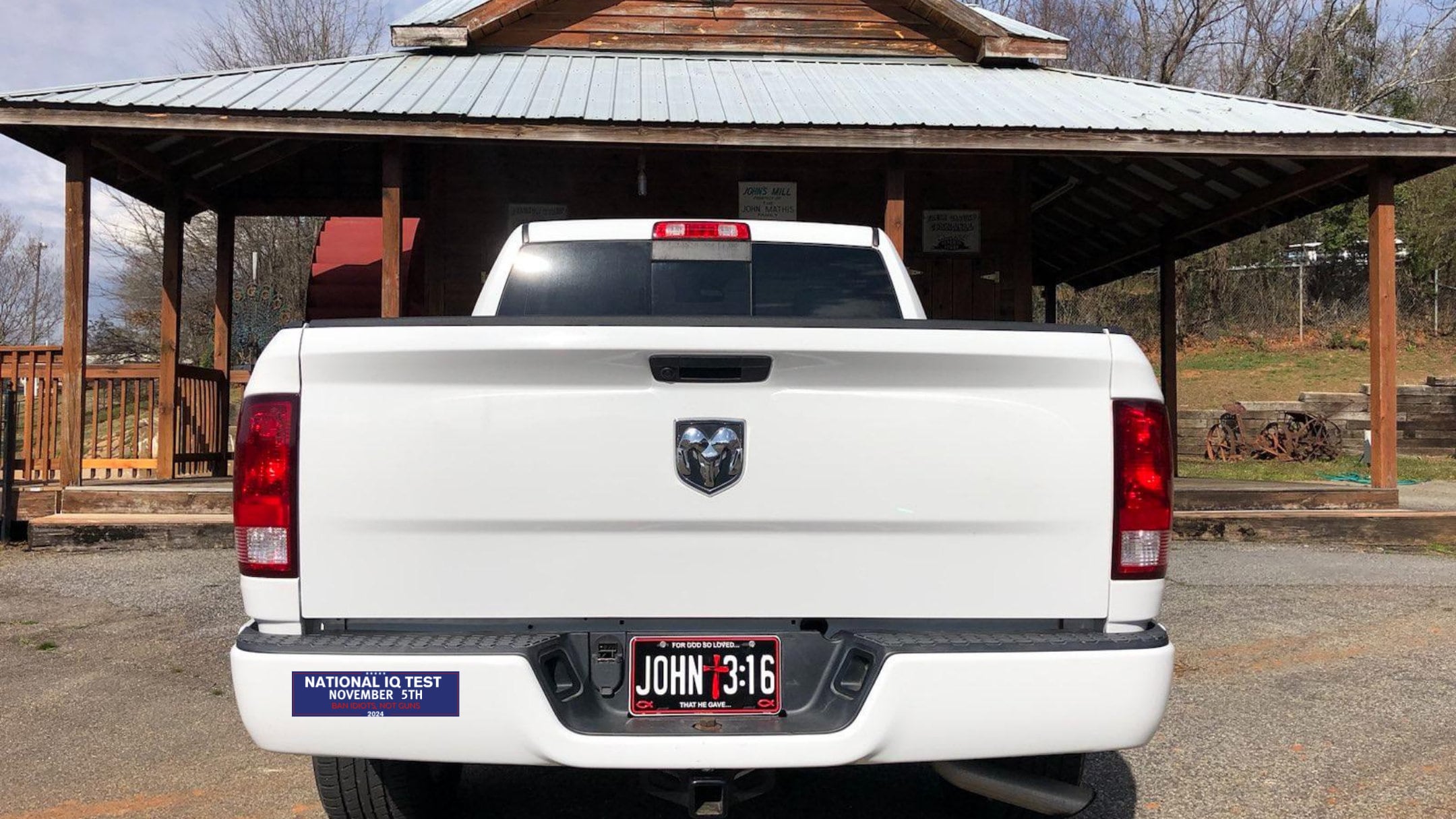 2A DECAL Funny Anti Liberal Sticker 2024 Election 'BAN IDIOTS Not Guns ...