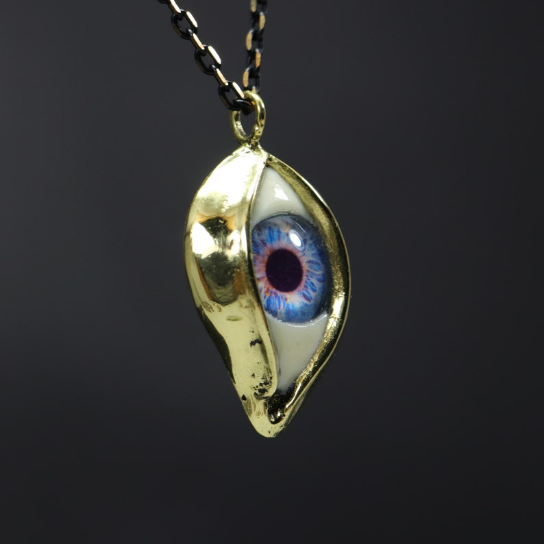 I See You Blue Eye Necklace, Blue Eyes Necklace, Lucky Eye Talisman ...