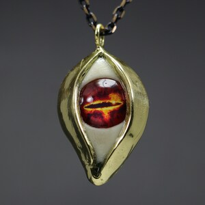 Eye Sauron Necklace, Eye Sauron Jewelry, Eye Sauron Pendant, Evil Eye Talisman, Legend Necklace ...