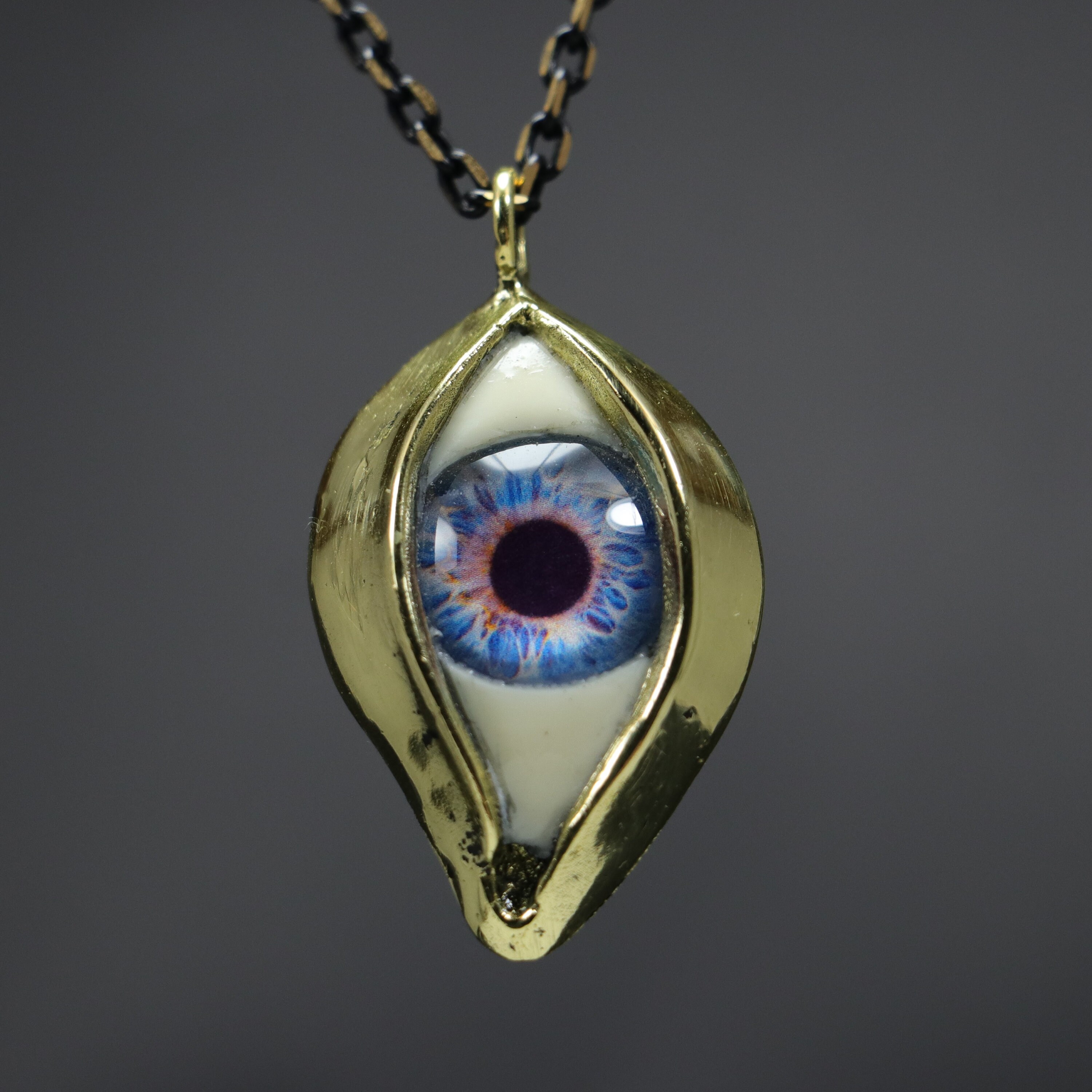 I See You Blue Eye Necklace, Blue Eyes Necklace, Lucky Eye Talisman ...