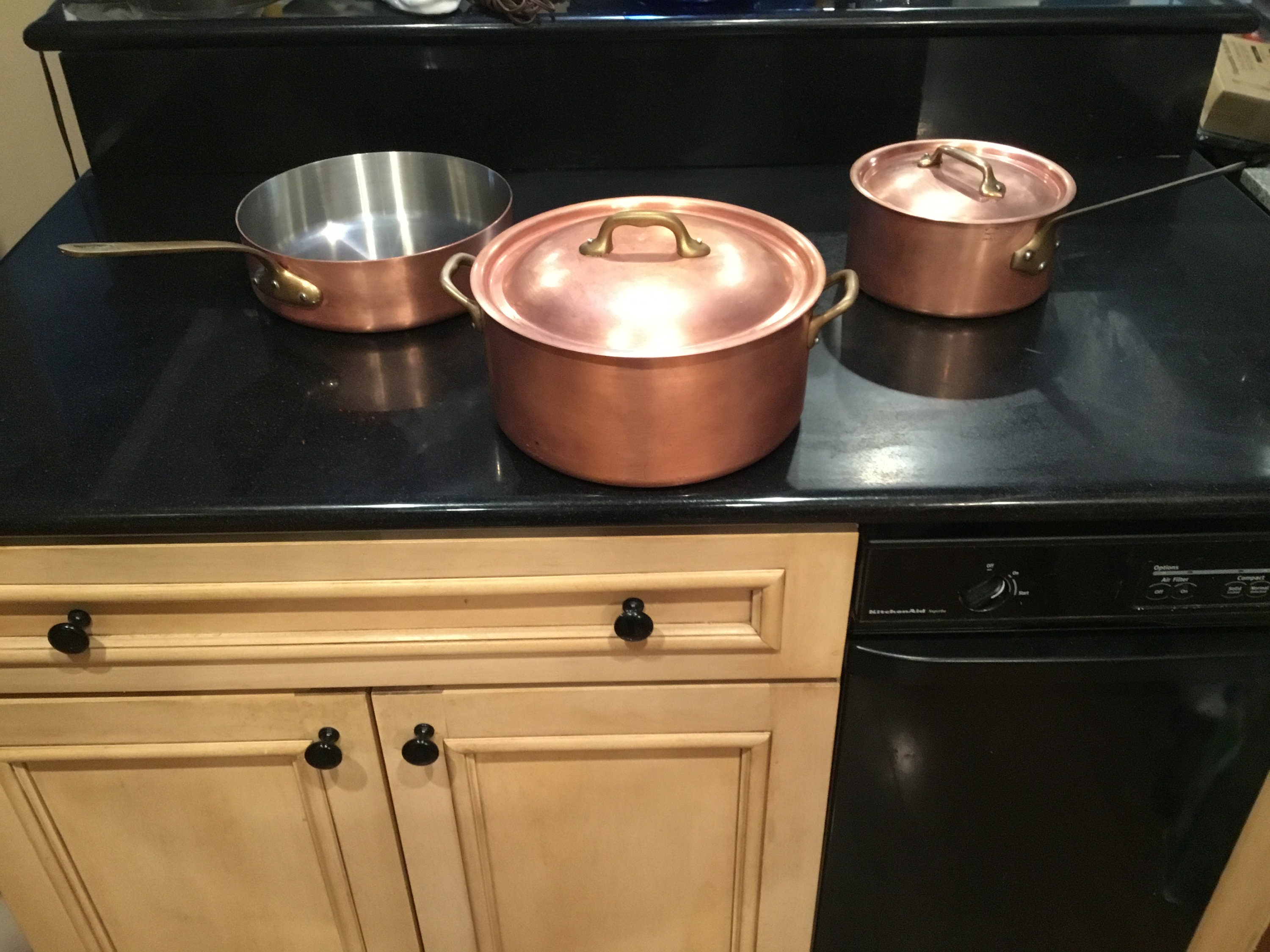 Vintage William Sonoma 5 Piece Copper Cookware Made in France - Etsy