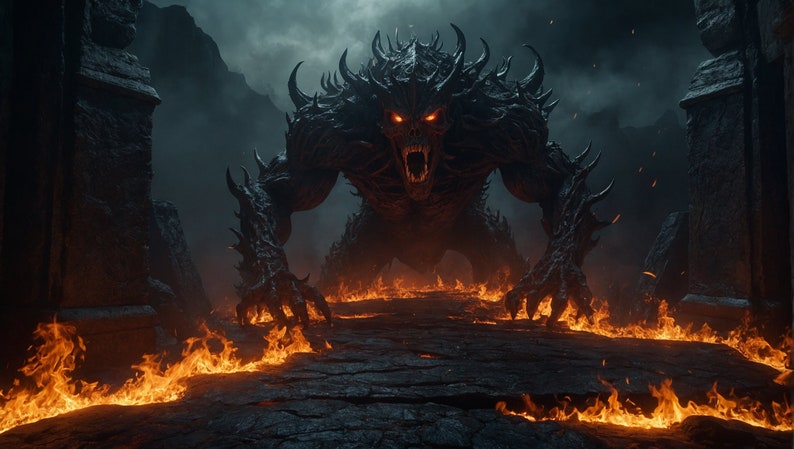 Four High Resolution Portal Art to a Demonic Plane, Mysterious ...