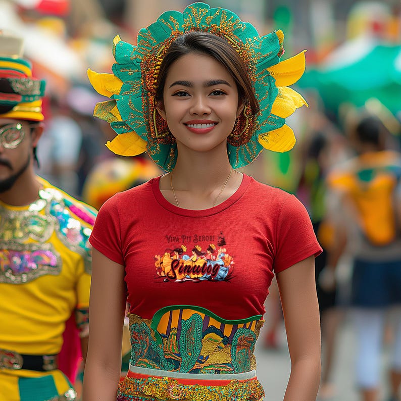 Sinulog Cebu T-shirts Festive Apparel for Dance and Devotion, Unisex ...