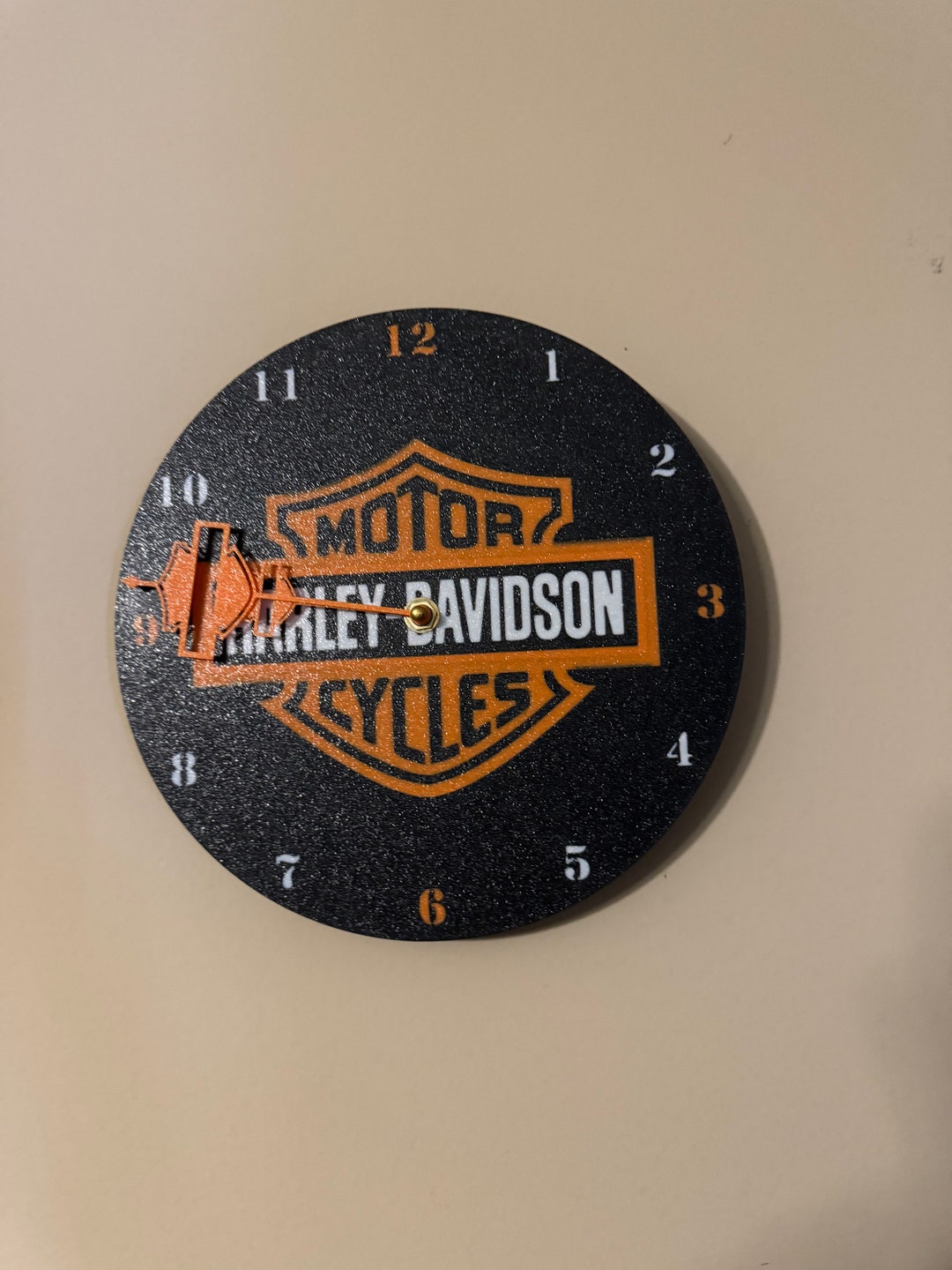 Harley Davidson Wall Clock - Etsy