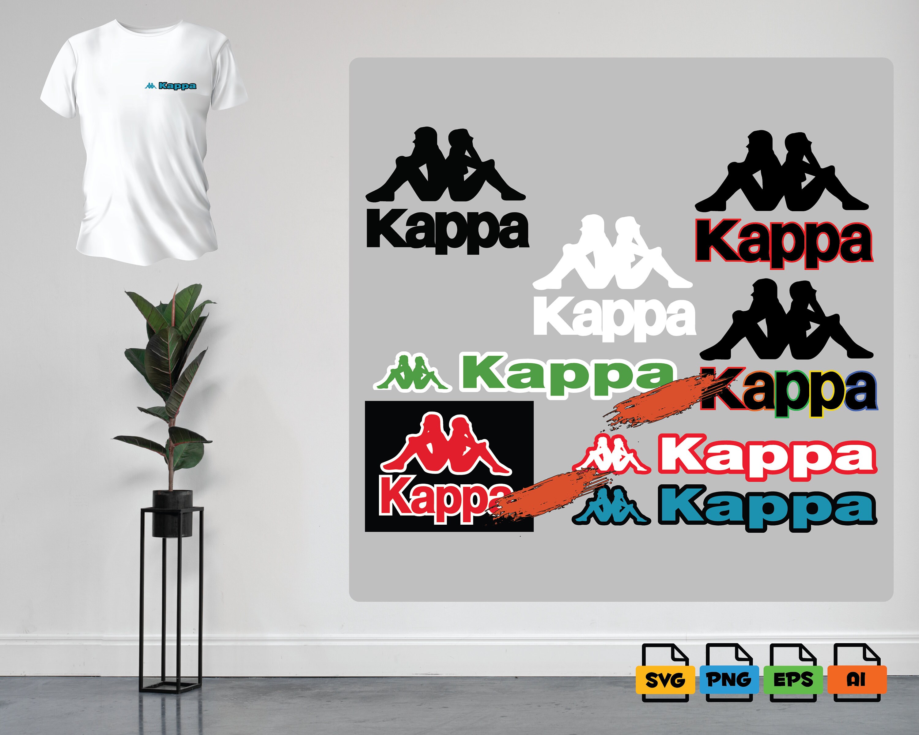 Kappa SVG and PNG Formats Ready to Use for Cricut and Canva High ...