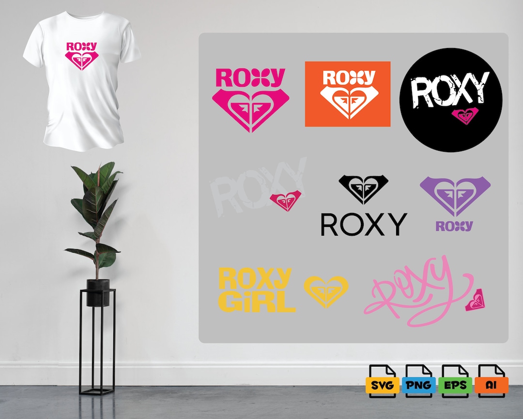 Roxy SVG and PNG Formats Ready to Use for Cricut and Canva High Resolution Images - Etsy