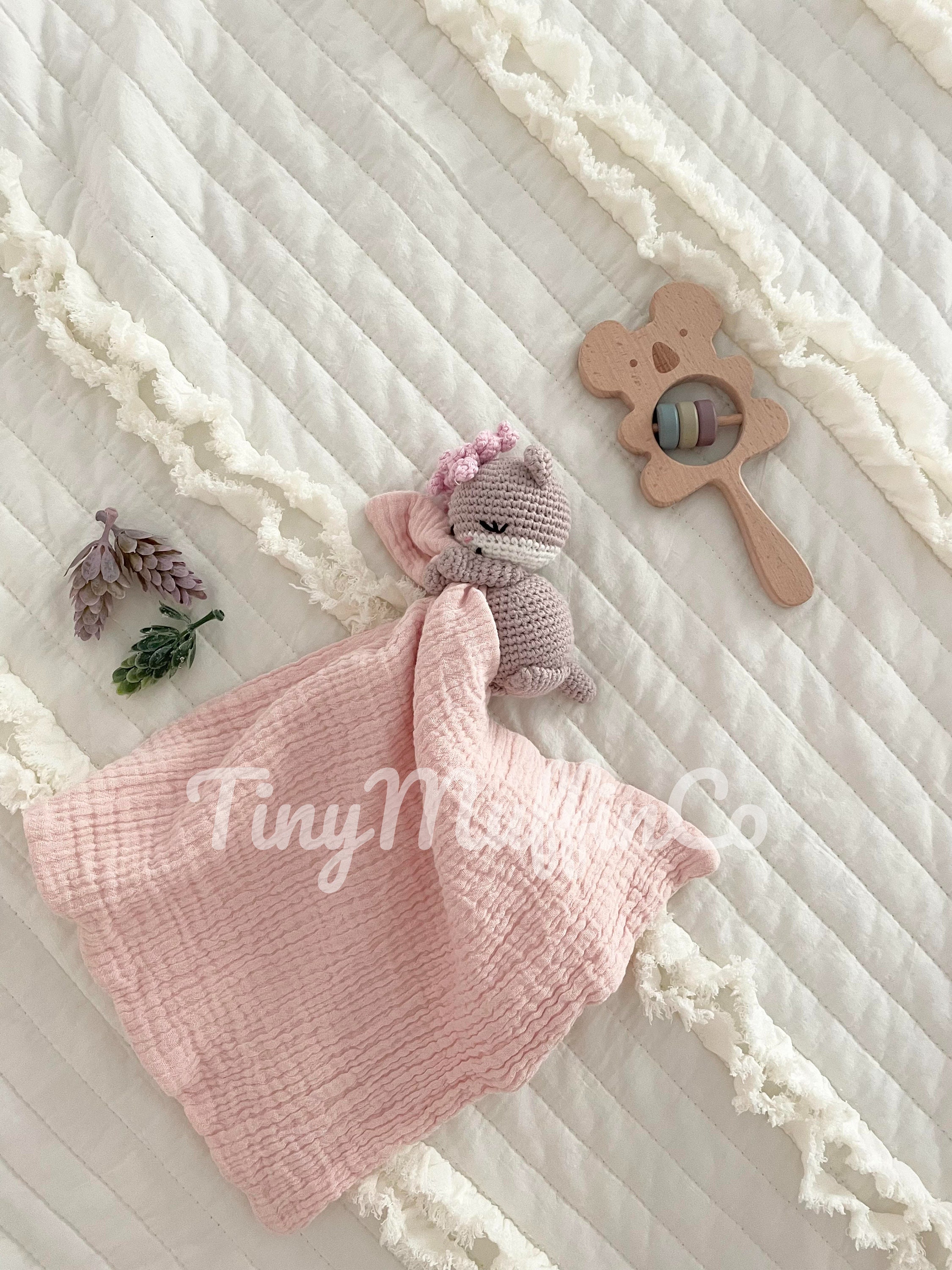 Personalized Baby Lovey, Baby Shower Gift, Baby Rattle, Baby Toy,animal ...