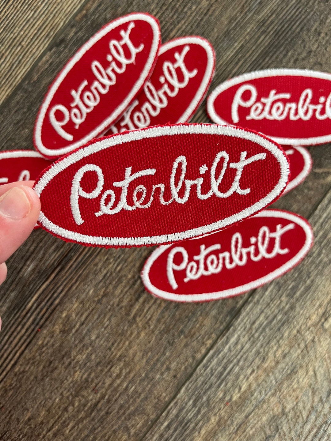 Peterbilt Patch Cowboy Patch Western Western Patch Ironon Embroidery Patch Trucker Hat Patch - Etsy