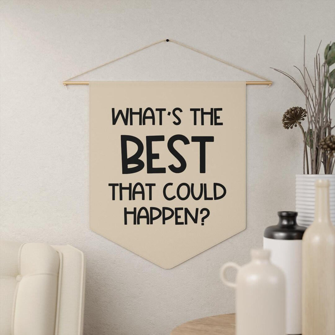 Motivational Quote Pennant, Classroom Decor, Positive Affirmation Sign ...