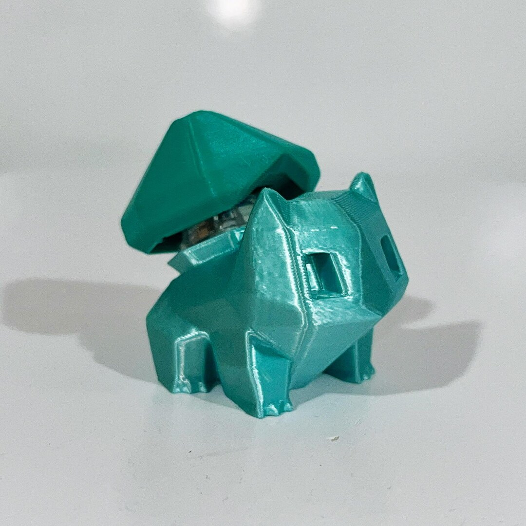Low Poly Bulbasaur Clicker Desk Decor - Etsy
