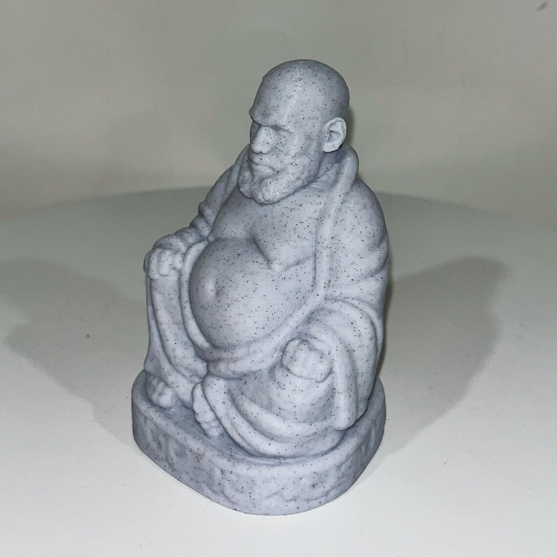 Lebron Buddha Statue: Marble Finish PLA+ Desk Decor for Basketball Fans ...