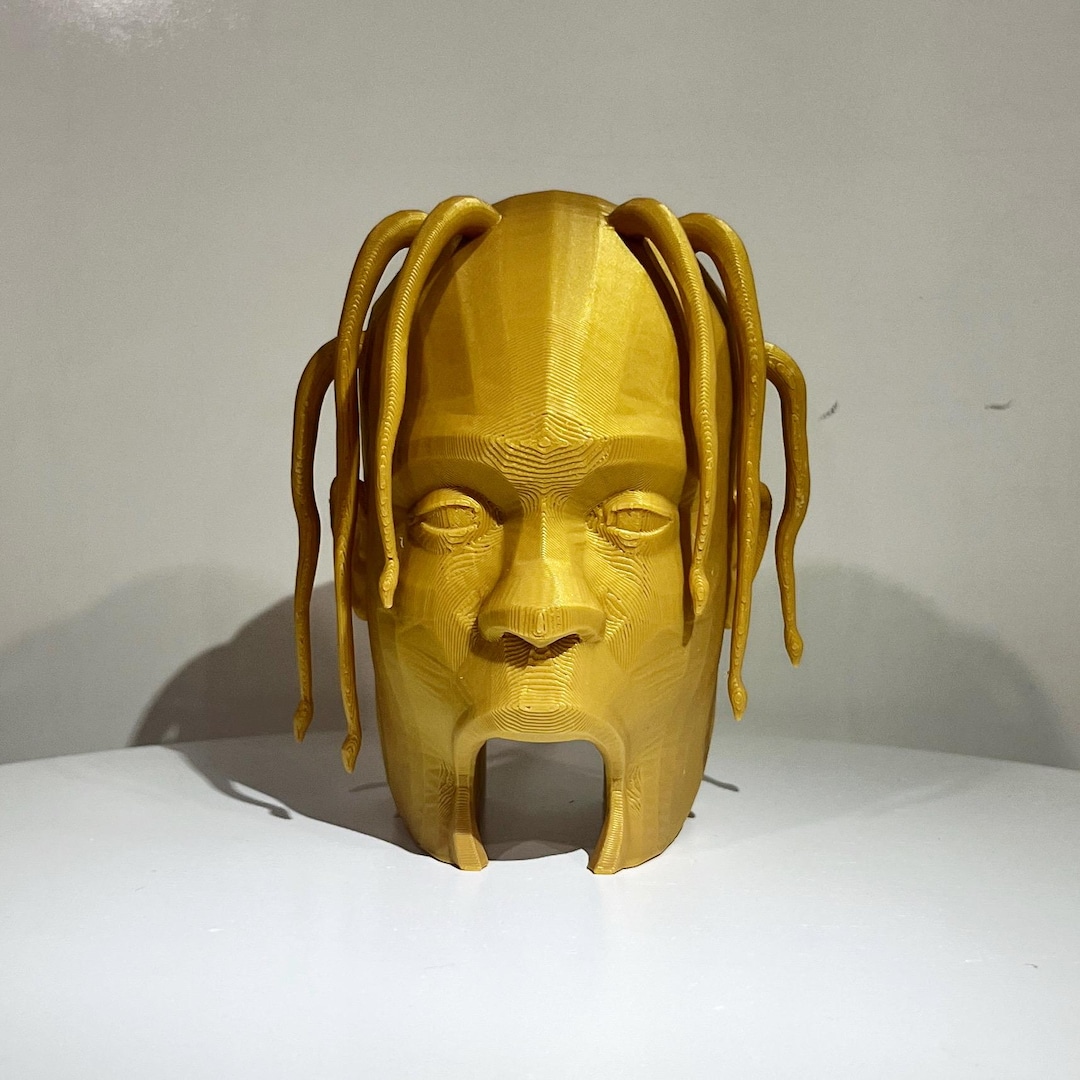 Travis Scott Astroworld Cactus Head Music Art Desk Accessory Figure ...