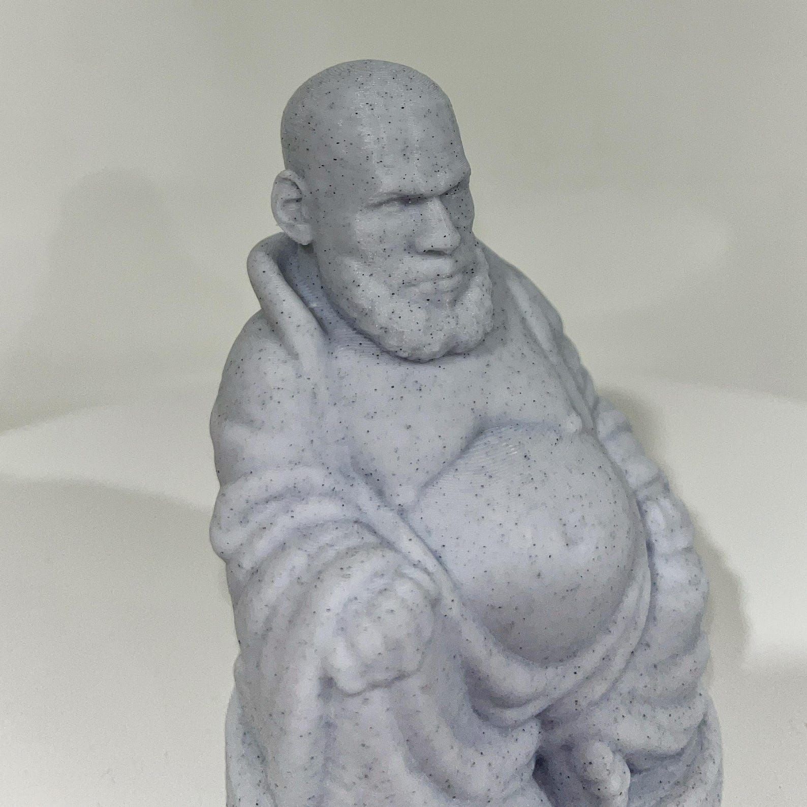 Lebron Buddha Statue: Marble Finish PLA+ Desk Decor for Basketball Fans ...
