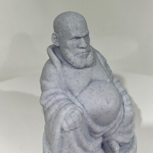 Lebron Buddha Statue: Marble Finish PLA+ Desk Decor for Basketball Fans ...