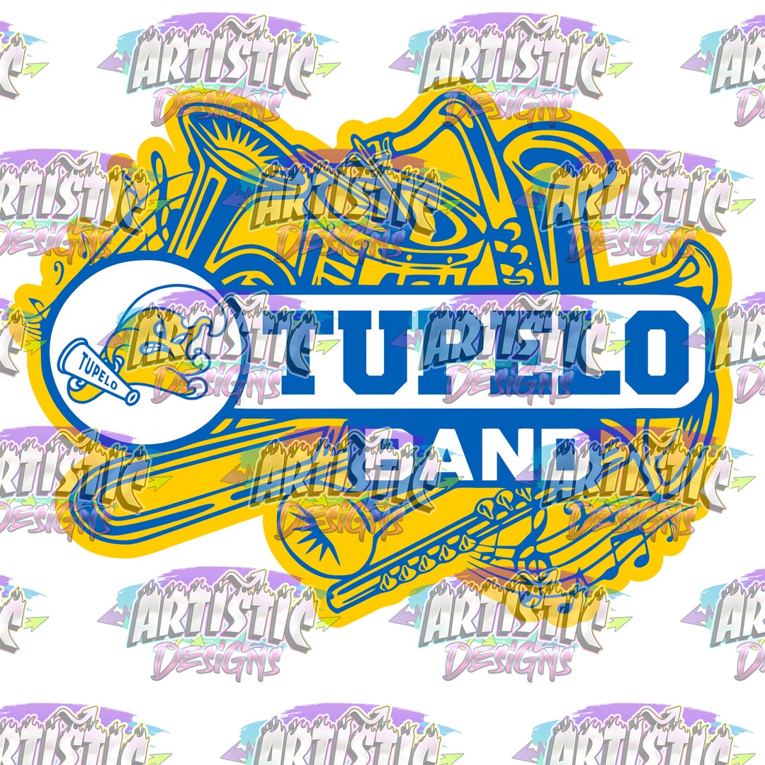 Tupelo Band Shirt Design Png Clipart Downloadable Image - Etsy
