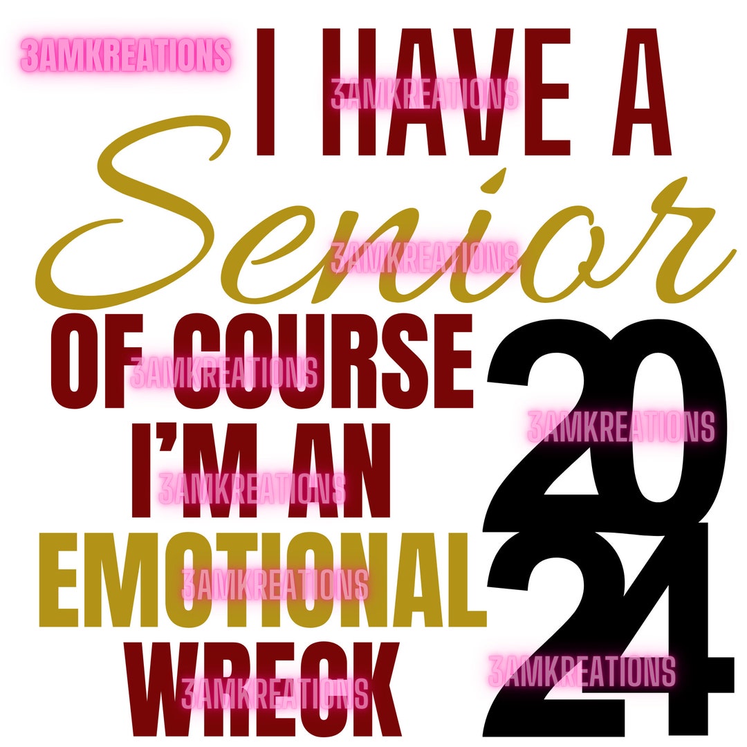 Senior 24 Svg - Etsy