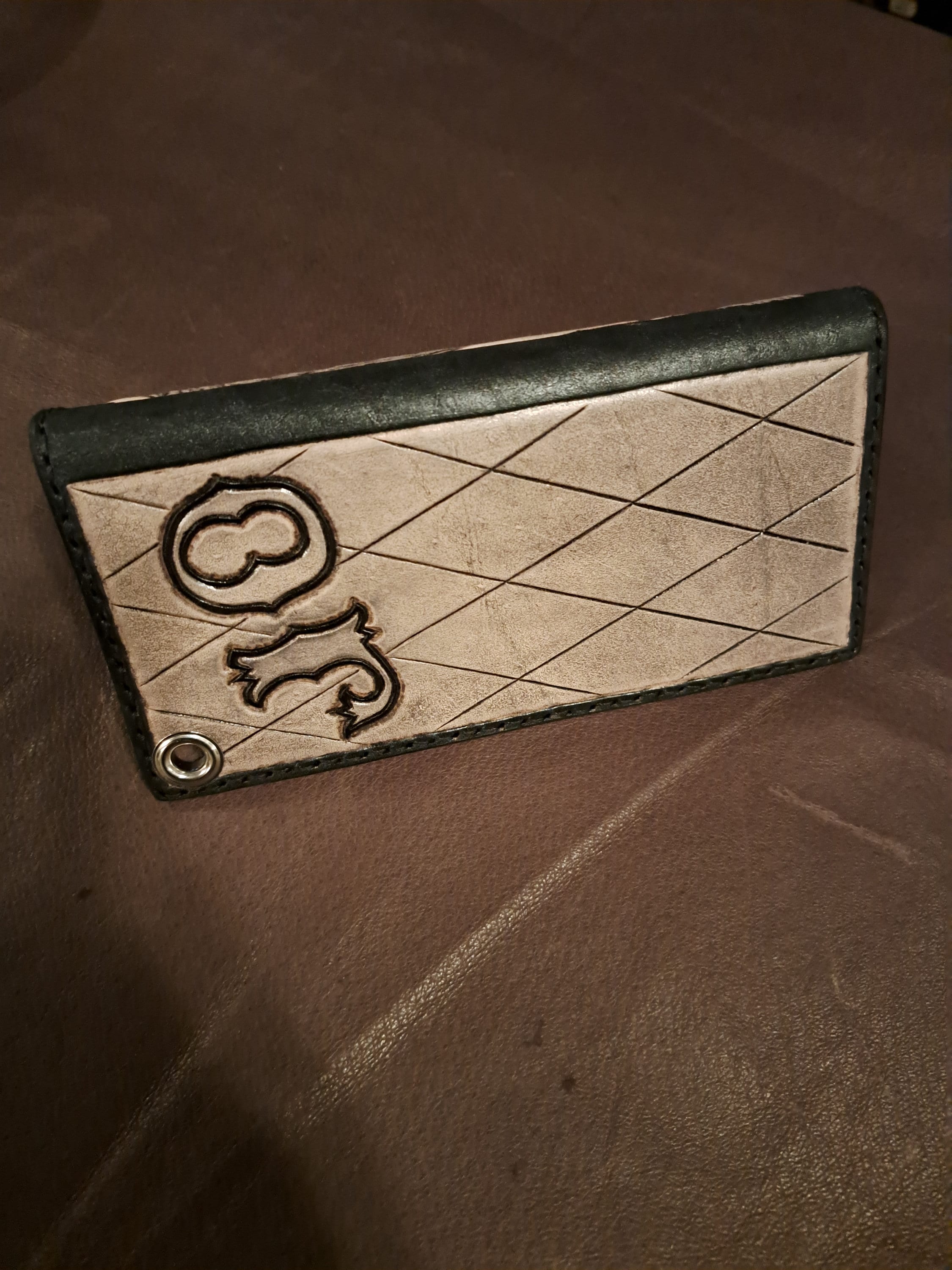 Custom Handtooled Roper/ Long Wallet - Etsy