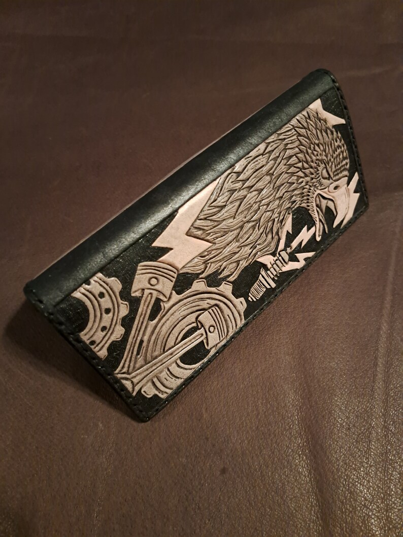 Custom Handtooled Roper/ Long Wallet - Etsy
