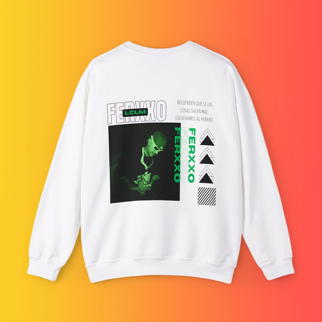 Unisex White Sweatshirt With Ferxxo Design - Etsy