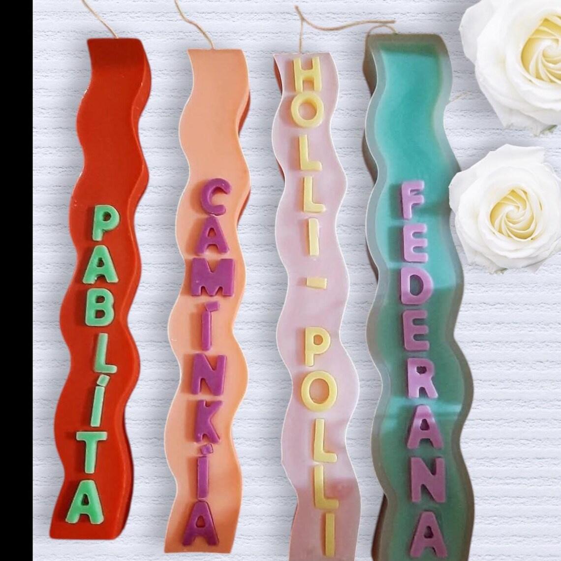 Custom Wave Candles - Etsy