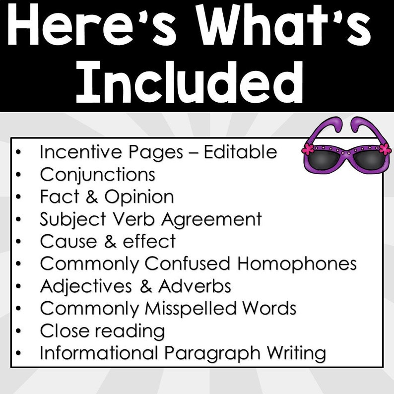 Summer Learning Activities for Fifth & Sixth Graders - Etsy