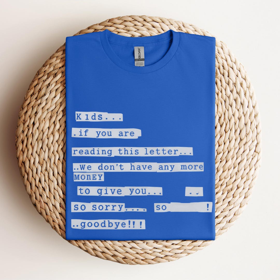 Funny Parents so Sorry No More Money Tshirt. Unisex Gildan 64000 - Etsy