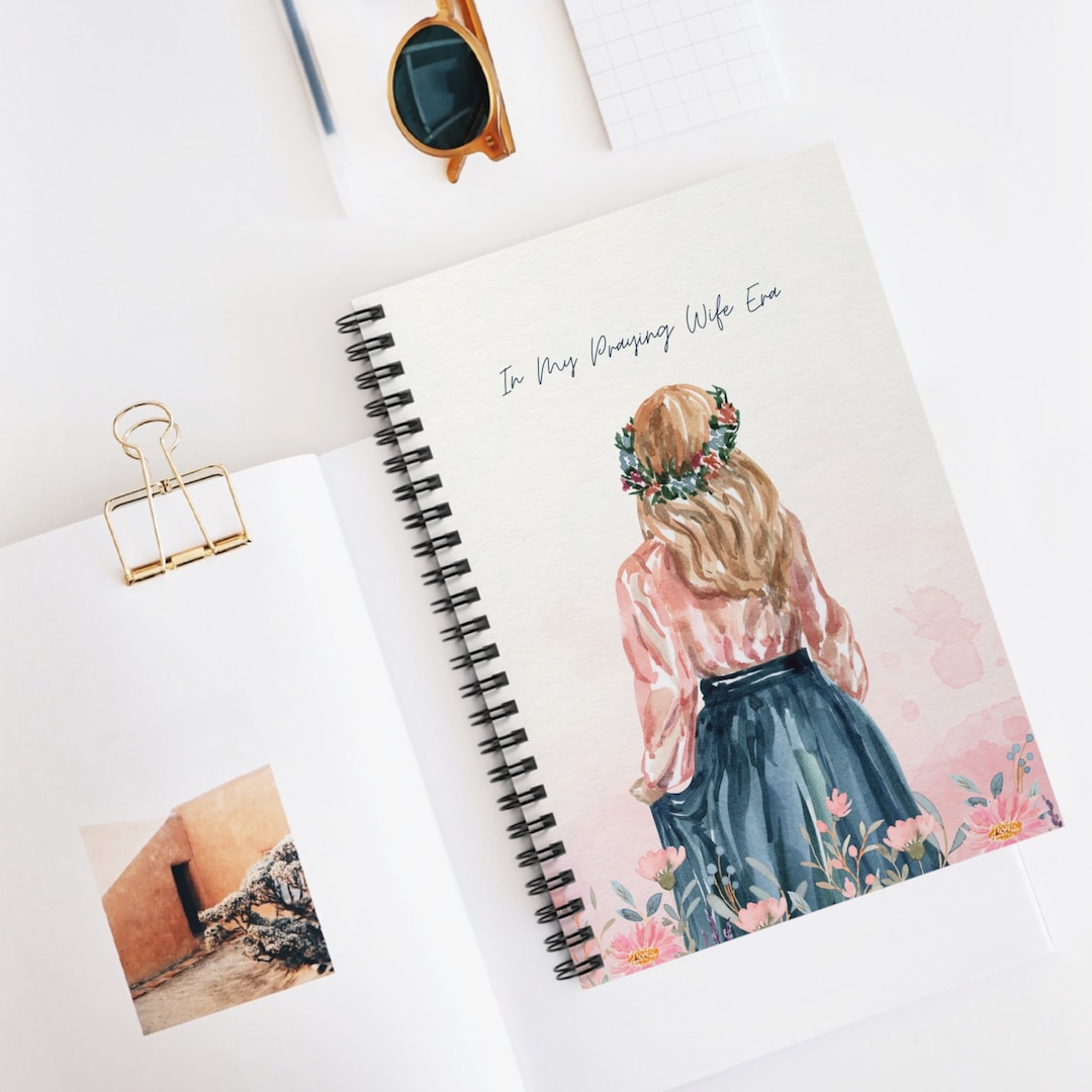 In My Praying Wife Era Journal, Praying Wife Notebook, Christian ...