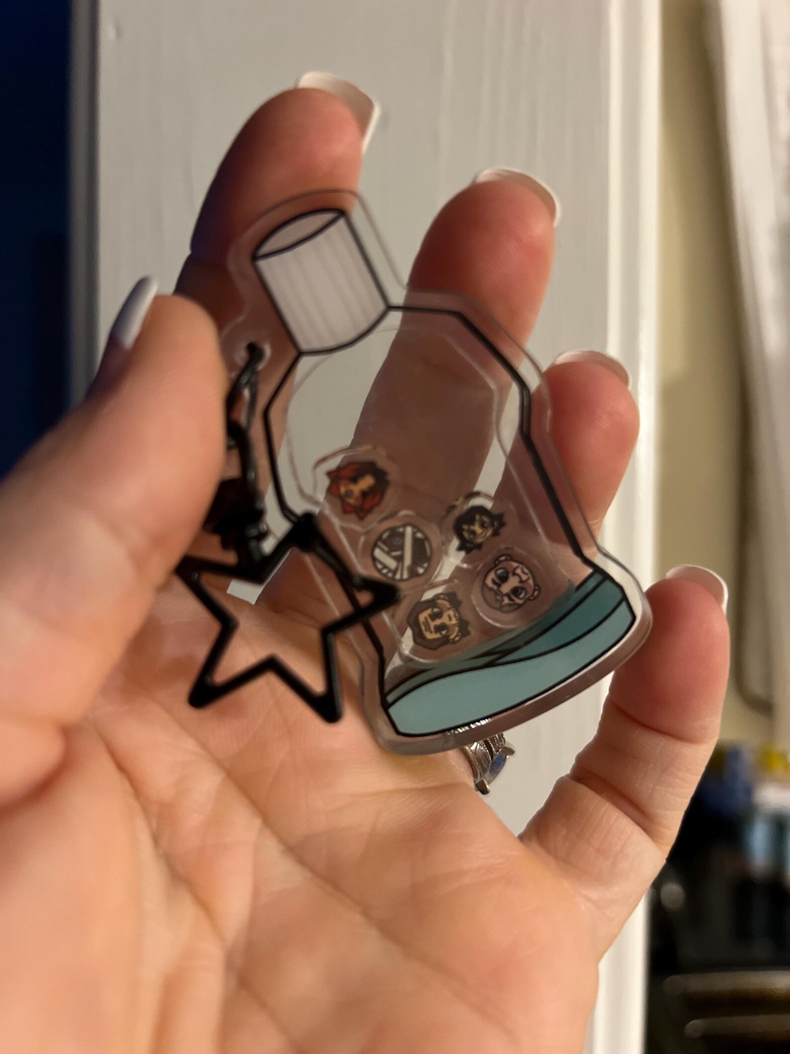 Mouthwashing Shaker Keychain - Etsy