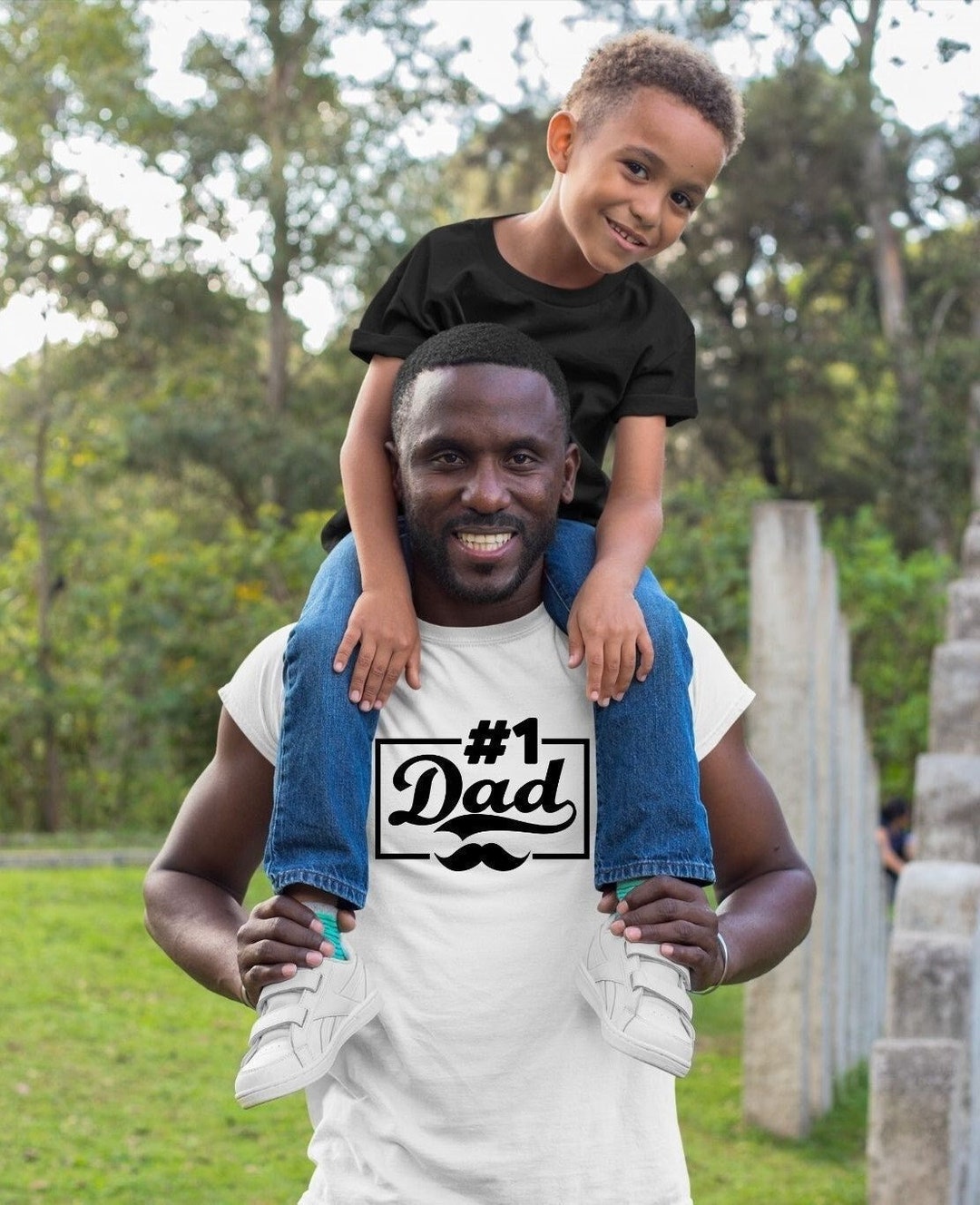 Number 1 Dad Tshirt, Father's Day Tshirt, Happy Father's Day Tshirt ...