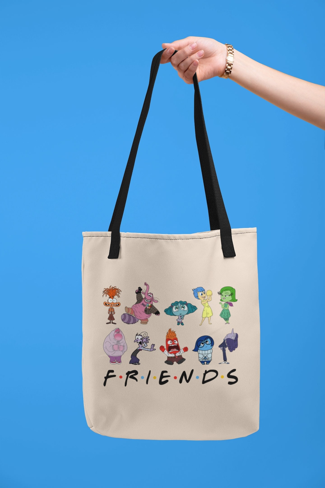 Inside Out Tote Bag, Inside Out Friends Bag, Disney Family Bag, Disney ...