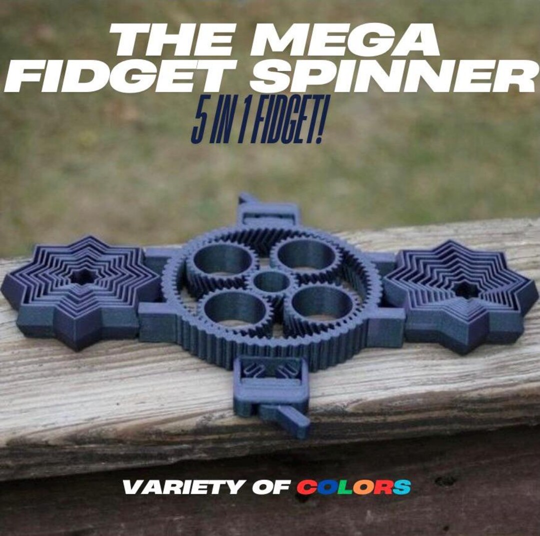 The MEGA Fidget Spinner - Etsy