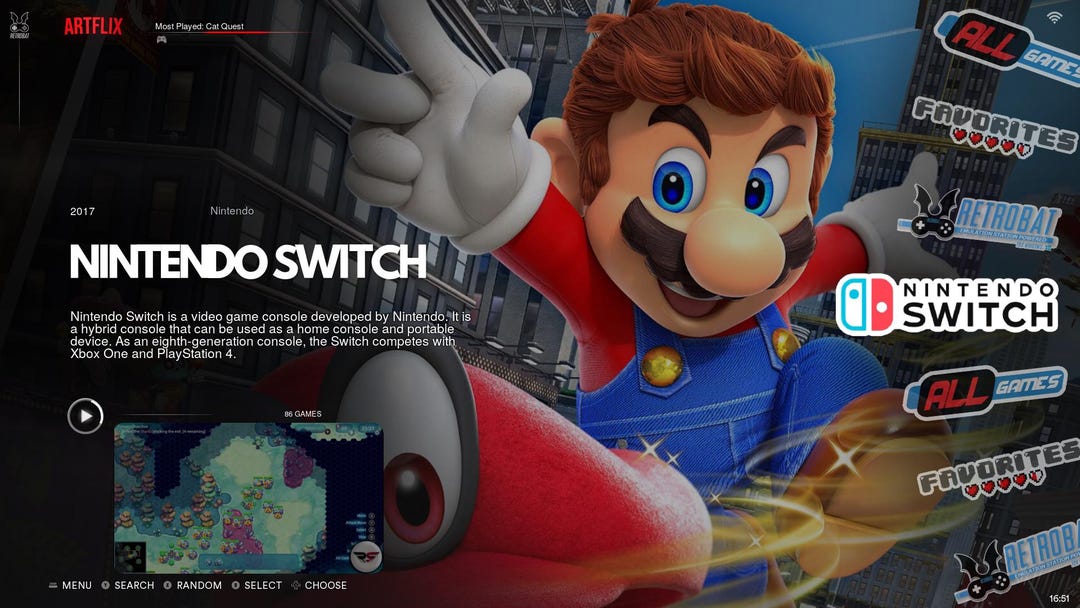 Retrobat Sw1tch Build for Pc .... NOT YOUR SWITCH - Etsy