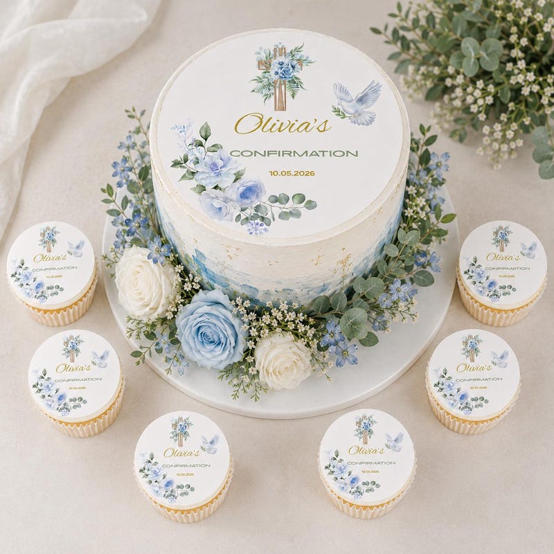 Religious Cake Topper - Etsy UK