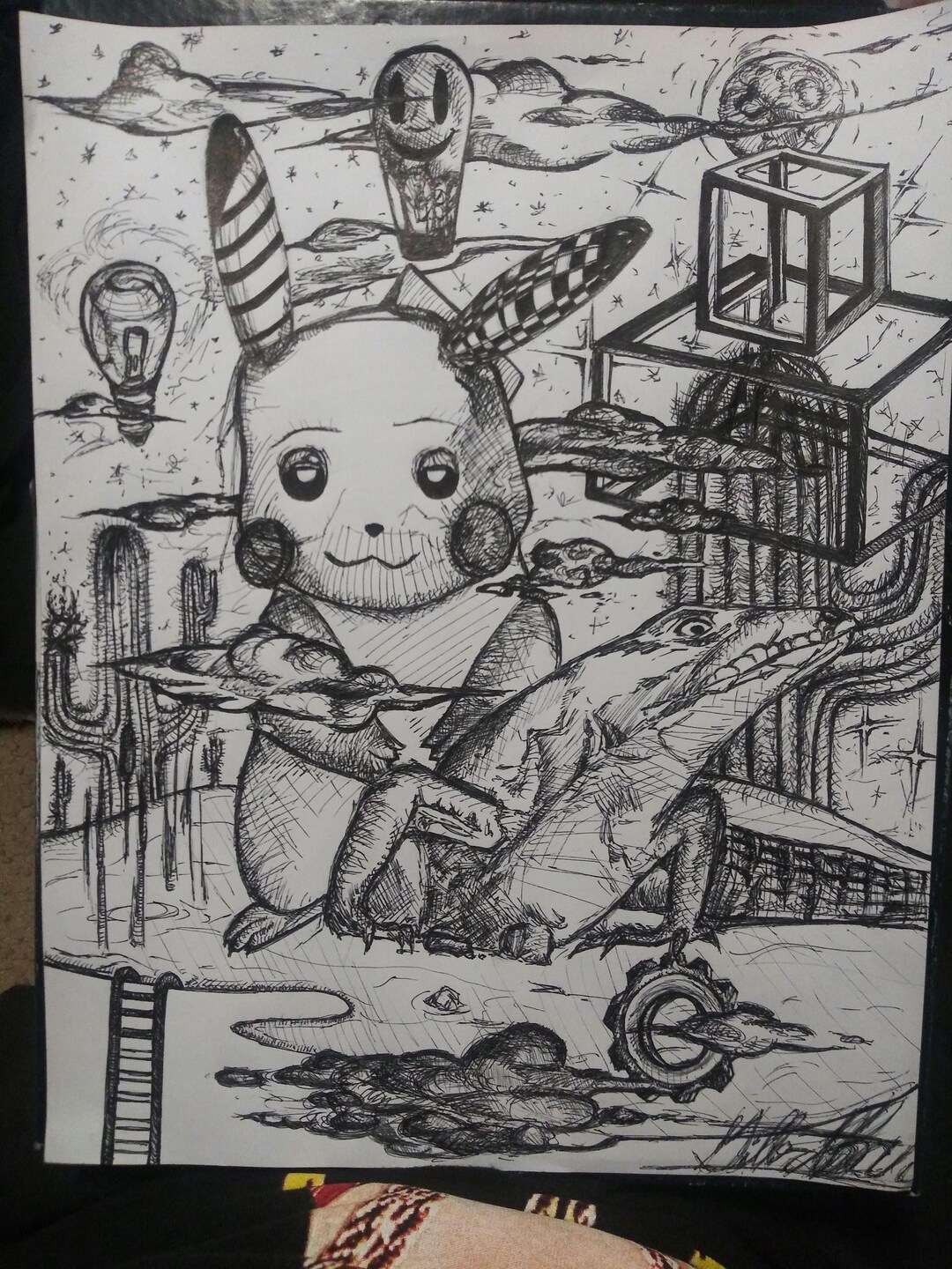 Pika Pika and the Desert - Etsy