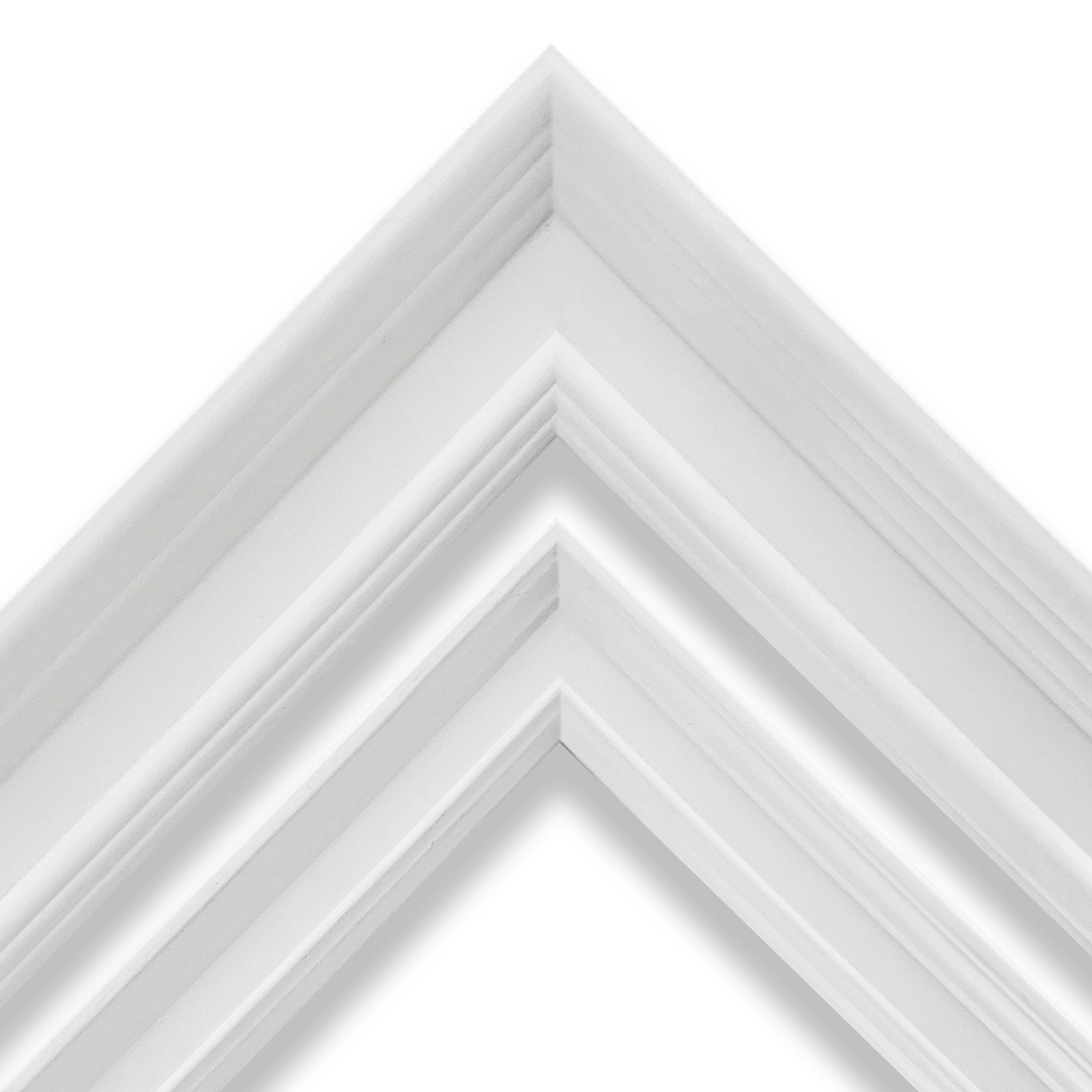 Contemporary White Picture Frame for Wall Art, Office, Gift, Photos ...