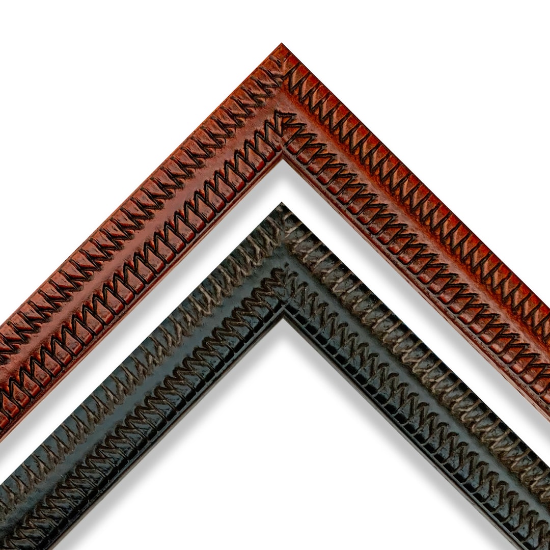 Ornate Snake Skin Pattern Picture Frame for Wall Art, Office, Wedding ...