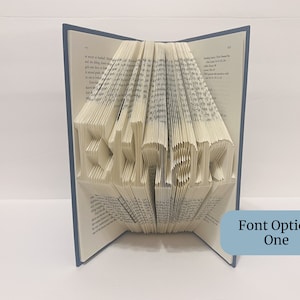 Book Origami - Etsy