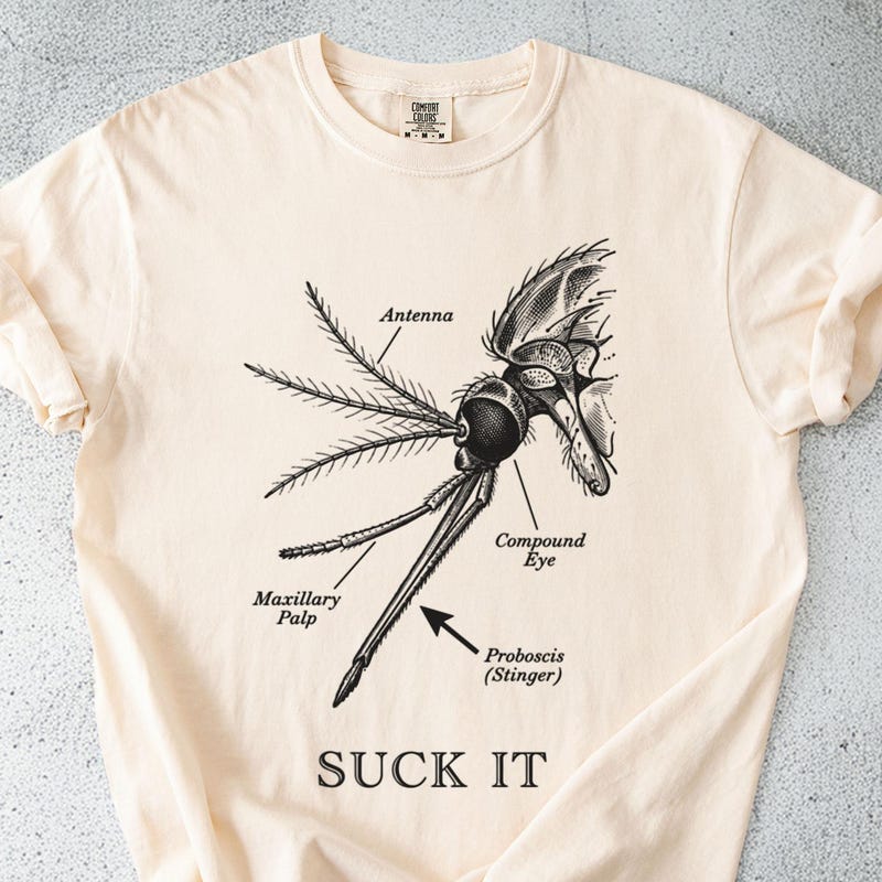 Mosquito Humorous Tshirts - Etsy