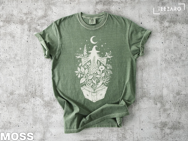Poisonous Plants Witch T-shirt, Dark Academia Botanical Tee, Occult ...
