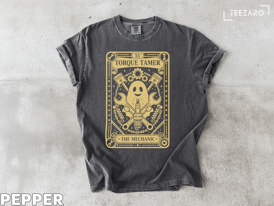 Torque Tamer Mechanic Ghost T-shirt: Funny Car Lover Tee - Etsy