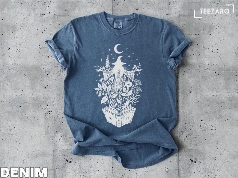 Poisonous Plants Witch T-shirt, Dark Academia Botanical Tee, Occult ...