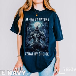 Wolf Ripping Shirt, Funny Alpha Wolf Shirt, Werewolf Meme T-shirt ...