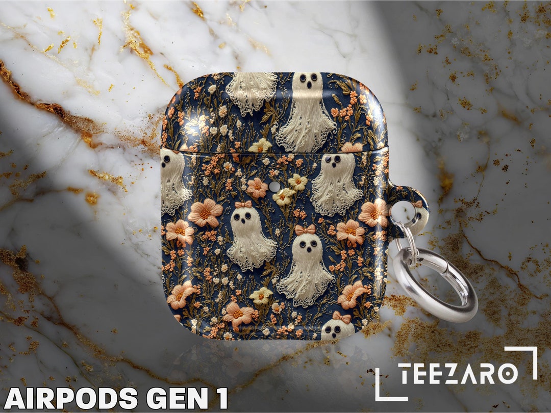 Cute Ghost Airpods Gen 1 2 3 Pro Case, Coquette Bow Halloween Wireless ...