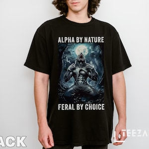 Wolf Ripping Shirt, Funny Alpha Wolf Shirt, Werewolf Meme T-shirt ...