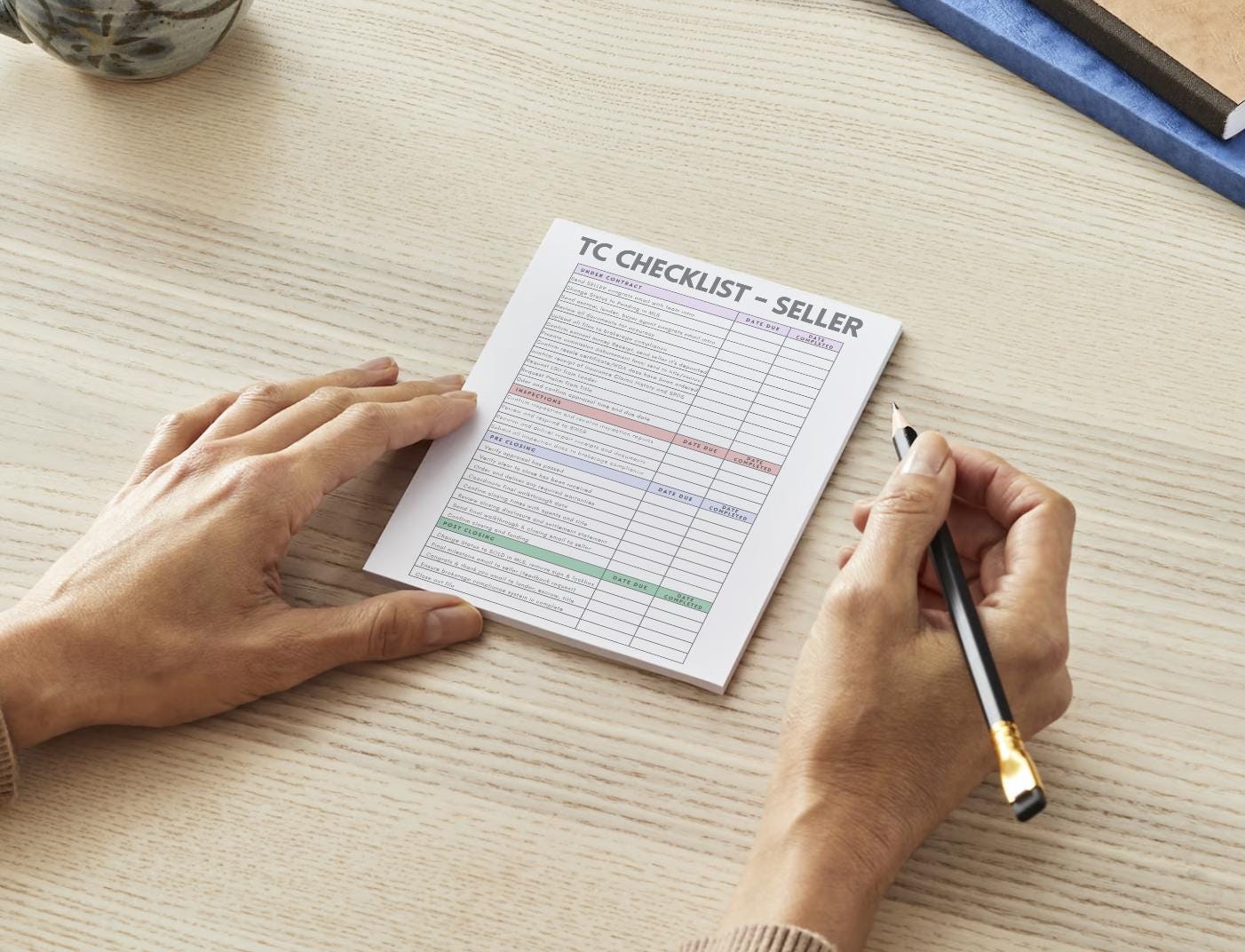 Real Estate Transaction Checklist Template | Buyers & Sellers ...