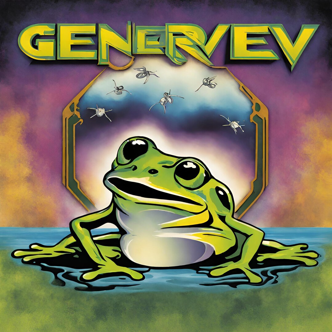 Frog Music Album Cover Art IV - Etsy