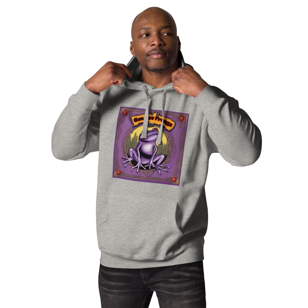 Frog Music Album Cover Art Print on Unisex Hoodie - Etsy